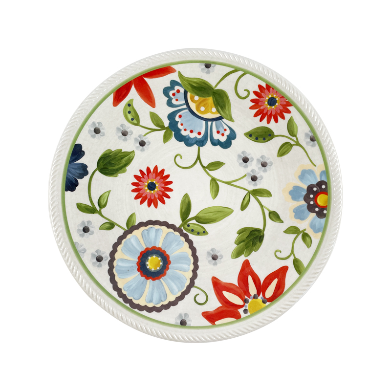 Wholesale Beauty melamine serve plate, custom design plastic tableware ...