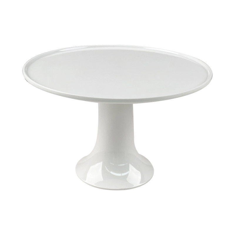 Wholesale Food Grade White Melamine Cake Stand Plate Manufacturer and ...
