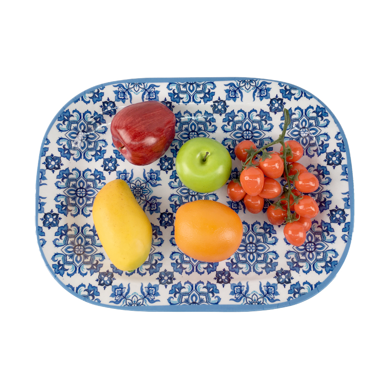 Wholesale plastic serving trays platter set Kitchen multi-function ...