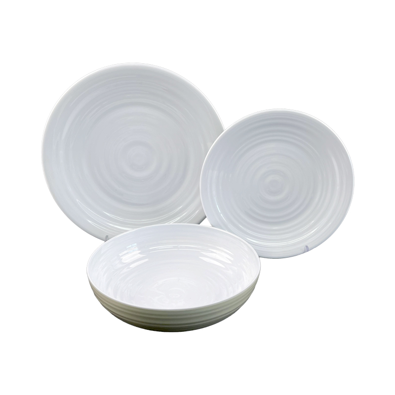 Wholesale Thick Melamine White Dinnerware Set Manufacturer and Supplier ...
