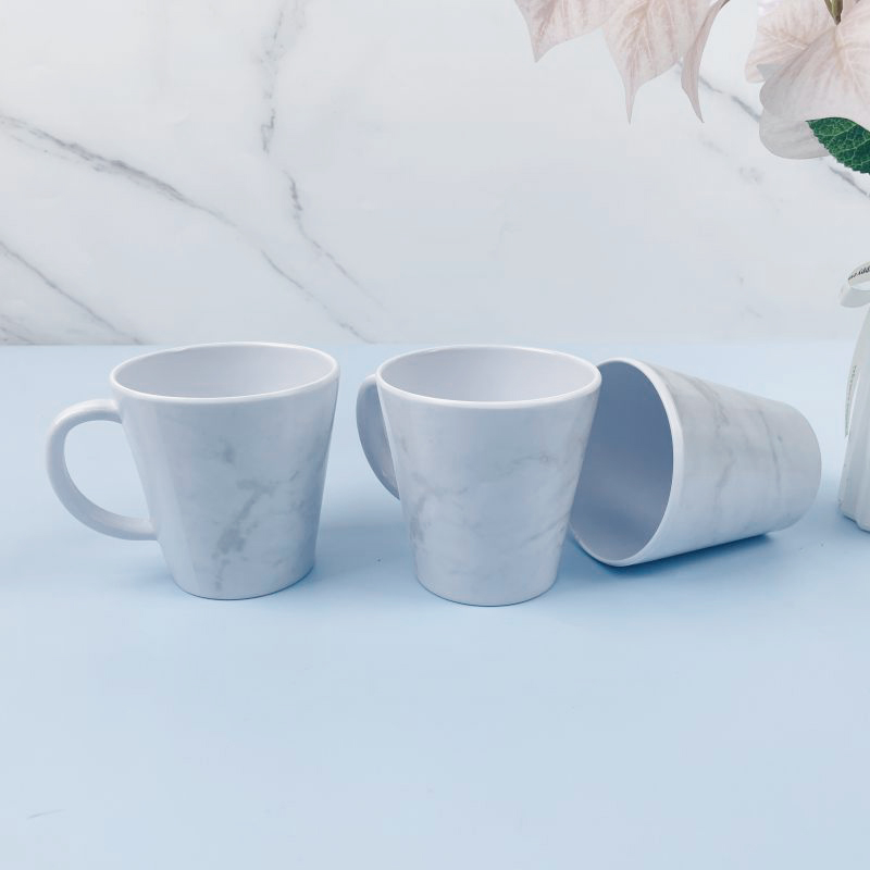 Wholesale Coffee Mugs Sublimation Printable Melamine 12oz Marble ...
